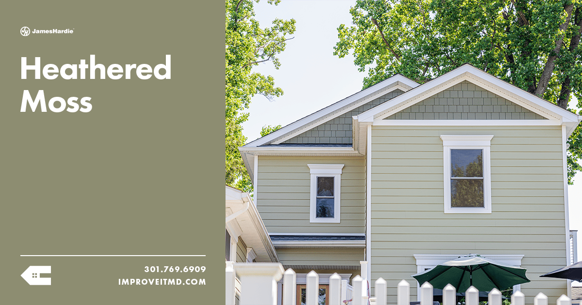 Heathered Moss - James Hardie Siding Colors